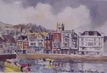 Dartmouth 1280 - Martin Goode Watercolours