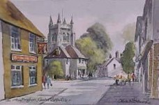 Huntingdon 1551 - Martin Goode Watercolours