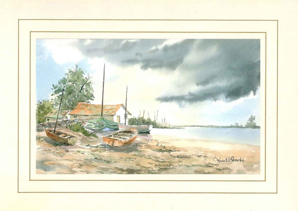 Inlet - Original Watercolour Painting by Martin Goode - Martin Goode ...